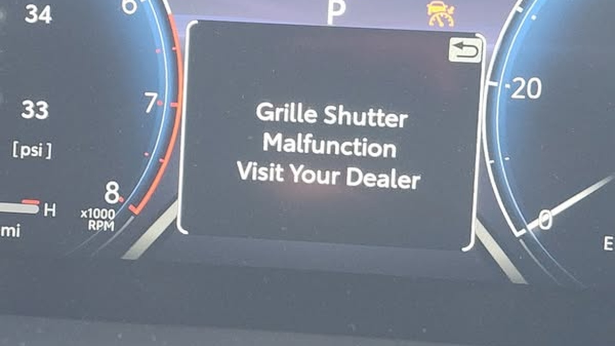 My New 2024 Tacoma Just Threw a 'Grille Shutter Malfunction' 3 Hours ...